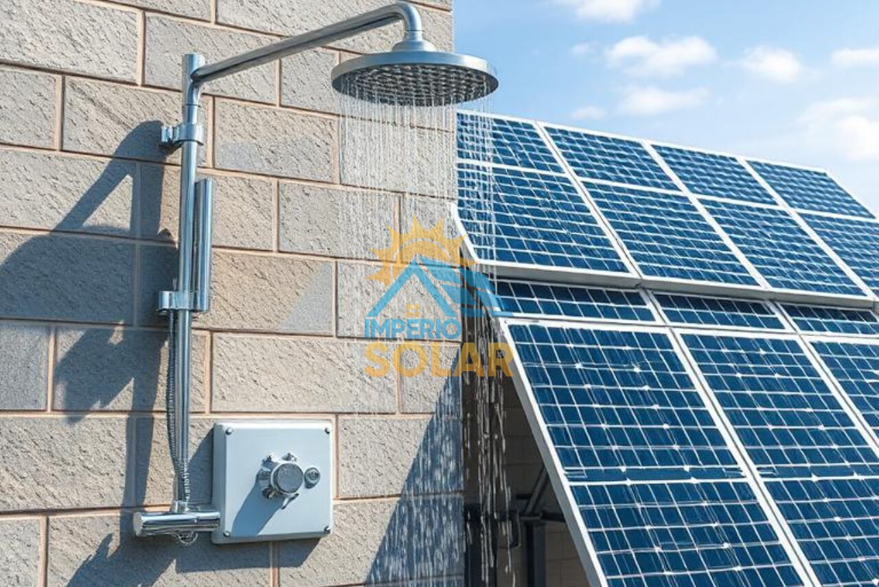 Chuveiro elétrico com energia solar, economize na conta de energia ...